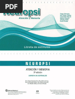Manual NEUROPSI 3ed | PDF
