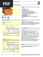 Minicas: Minicas Ii - Technical Data: Description | PDF | Relay | Switch