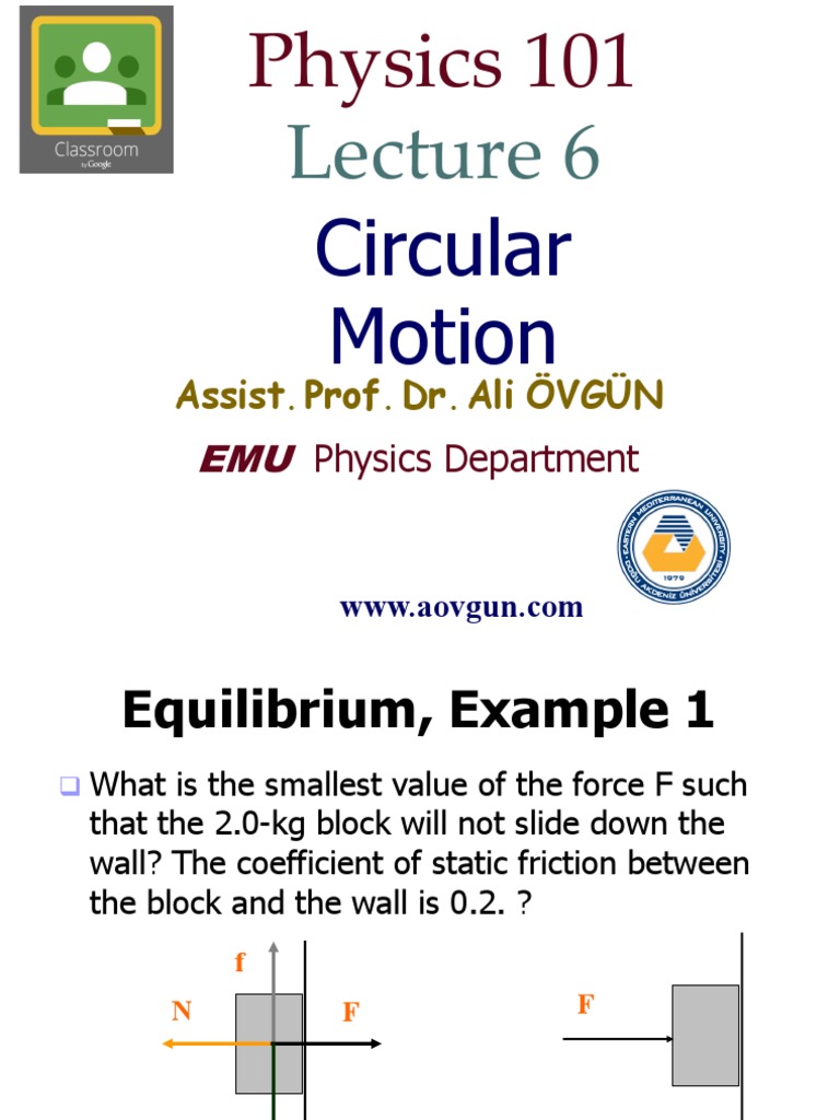 الحركة الدائرية (circular motion) | PDF | Acceleration | Spacetime