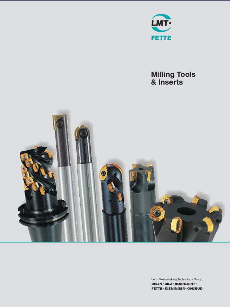 Milling Tools and Inserts 2004 PDF | PDF | Casting (Metalworking ...