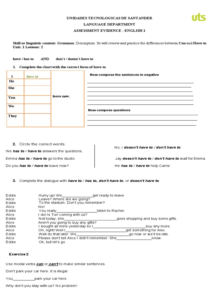 Handout 2 - Unit 1 L PDF | PDF | Language Mechanics | Grammar