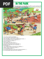 Grade 1 Picture Description Worksheet | PDF