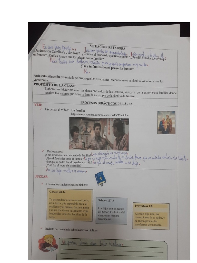 La Sagrada Familia de Nazaret. | PDF