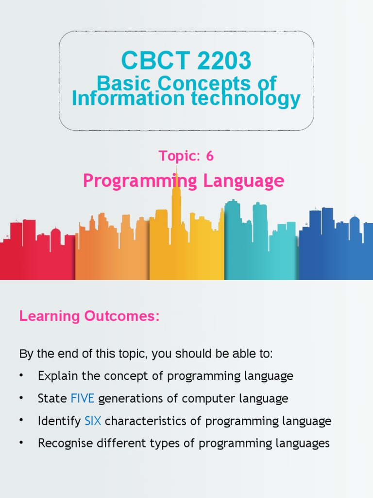 Programming Language Fundamentals: Generations, Characteristics, Types ...