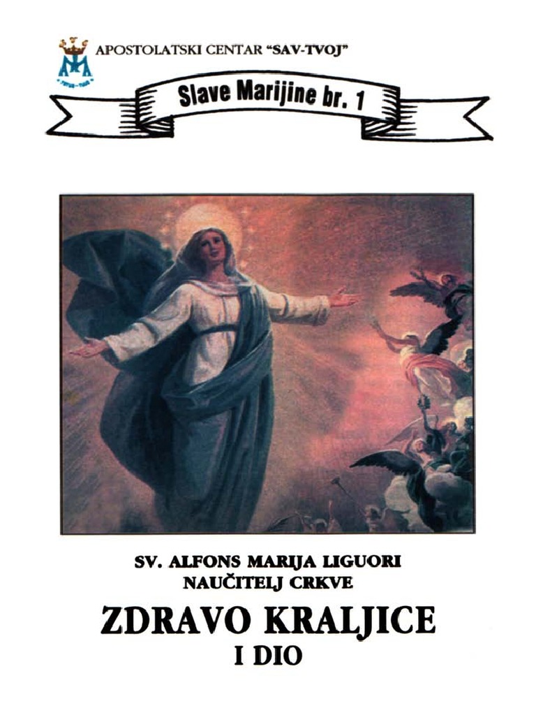 Alfonso Maria de Liguori - Zdravo Kraljice (Dio I) | PDF