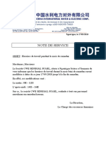 Modèle de note d'information efficace | PDF | Informations | Business