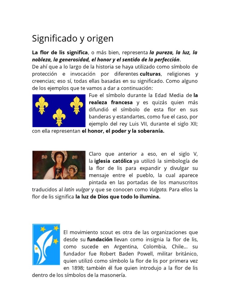 Significado y Origen | PDF