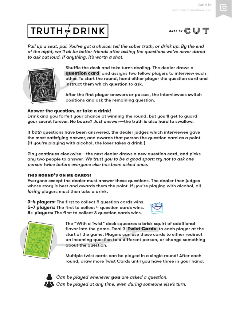 TOD-5 Decks-A4 PDF | PDF