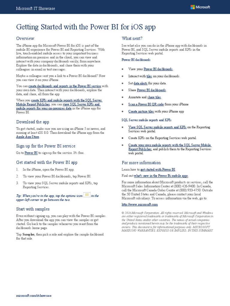 6622 - Getting-started-with-the-Power-BI-for-iOS App - WSG | Download ...