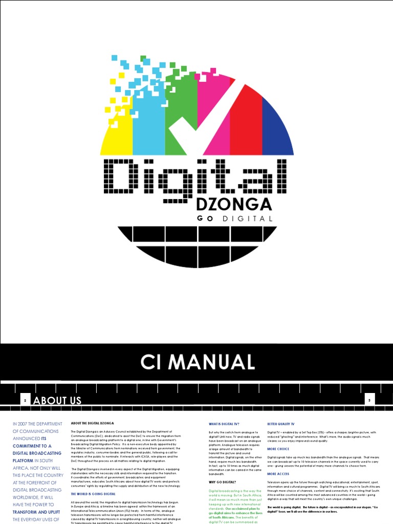 Dzonga CI BOOK | PDF | Digital Television | Television