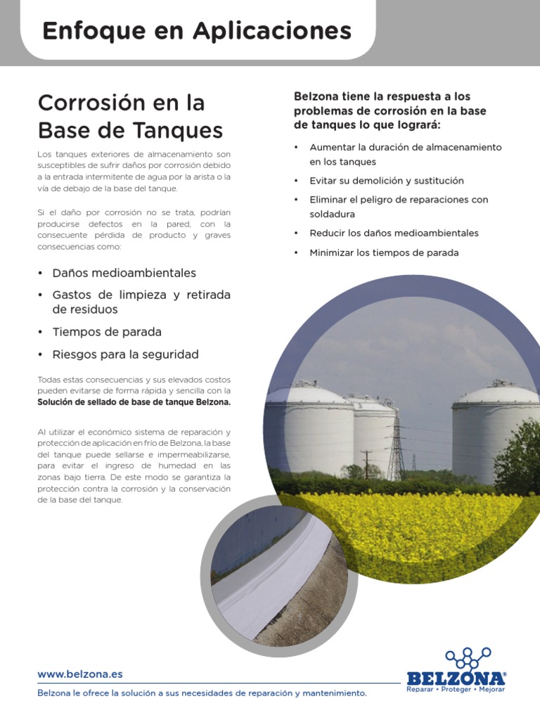 Corrosion en Base de Tanques | PDF | Tanques | Corrosión