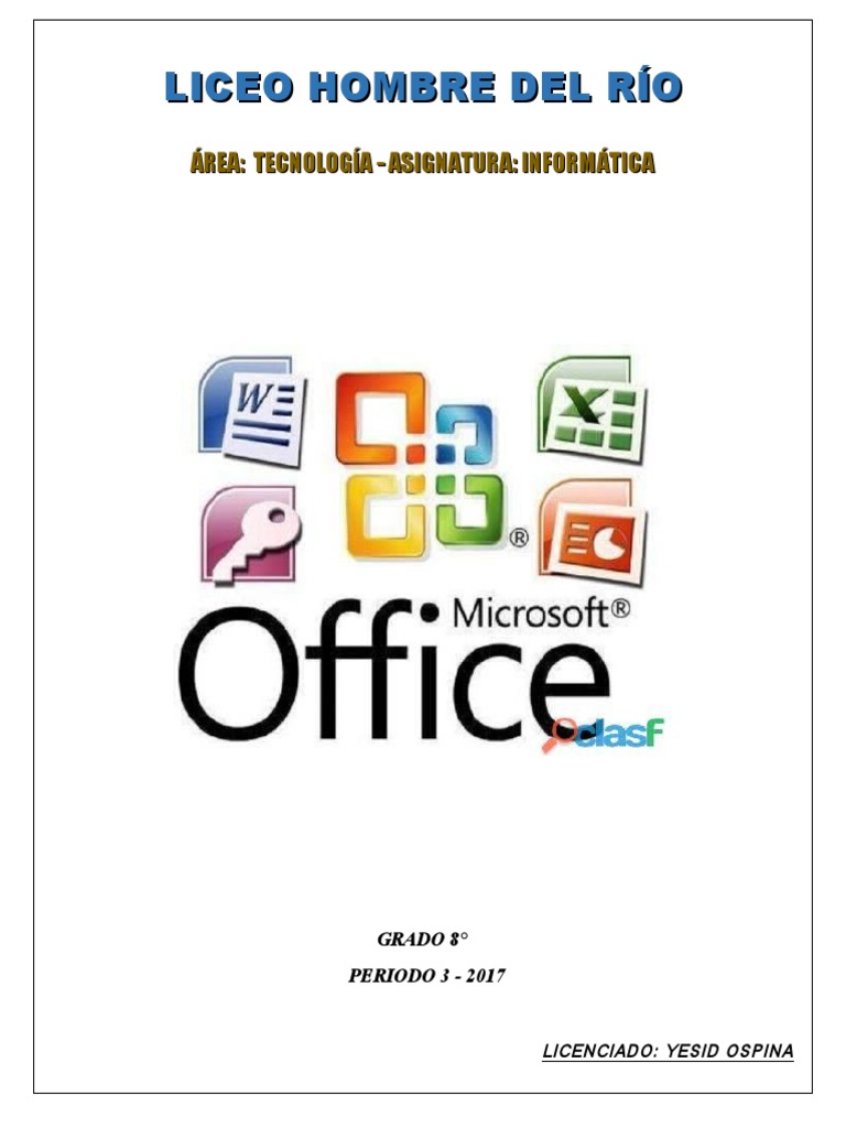 Formato Guia Informática 8° | PDF | Bases de datos | Archivo de computadora