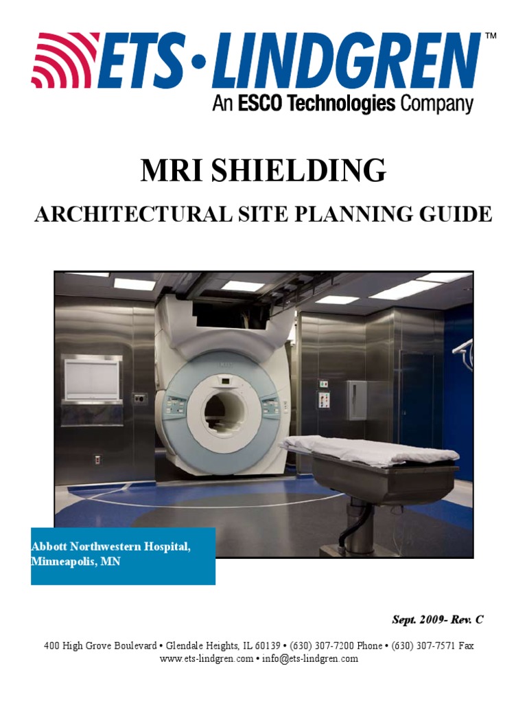 Mri Shielding: Architectural Site Planning Guide | PDF | Magnetic ...