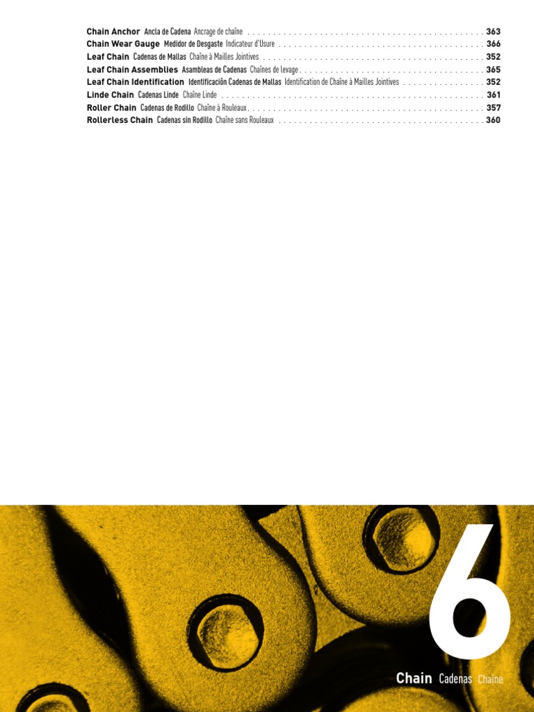 06 - Chain | PDF | Manufactured Goods | Mechanical Engineering