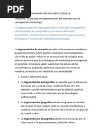 Modelo de Abell | PDF | Producto (Negocio) | Cliente