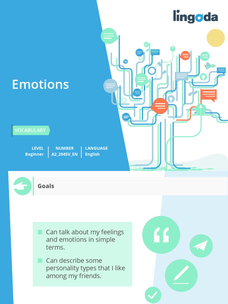 Emotions: Vocabulary | PDF | Adverb | Adjective