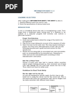 Hand and Portable Power Tools Pre Use Inspection Checklist | PDF