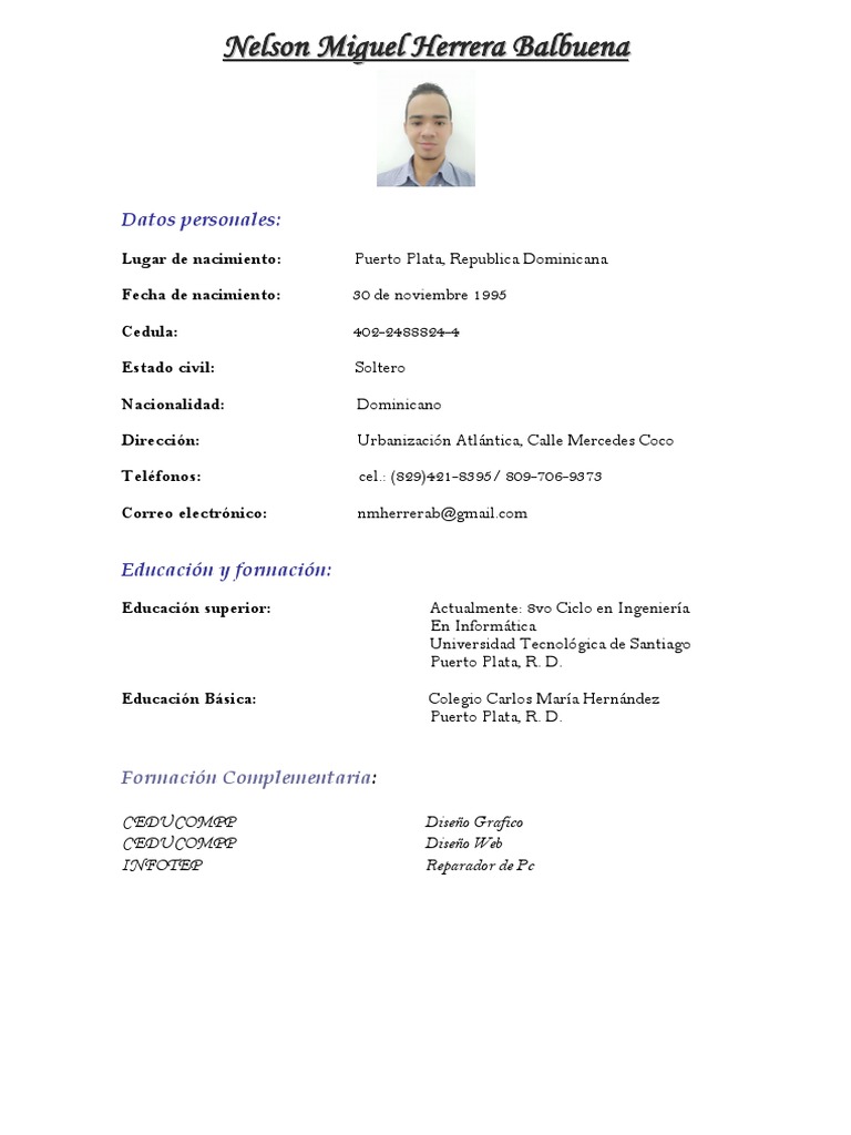 Curriculum Nelson | PDF