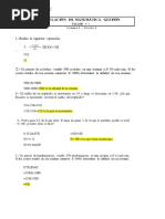 Operaciones Con Razones y Proporciones | PDF