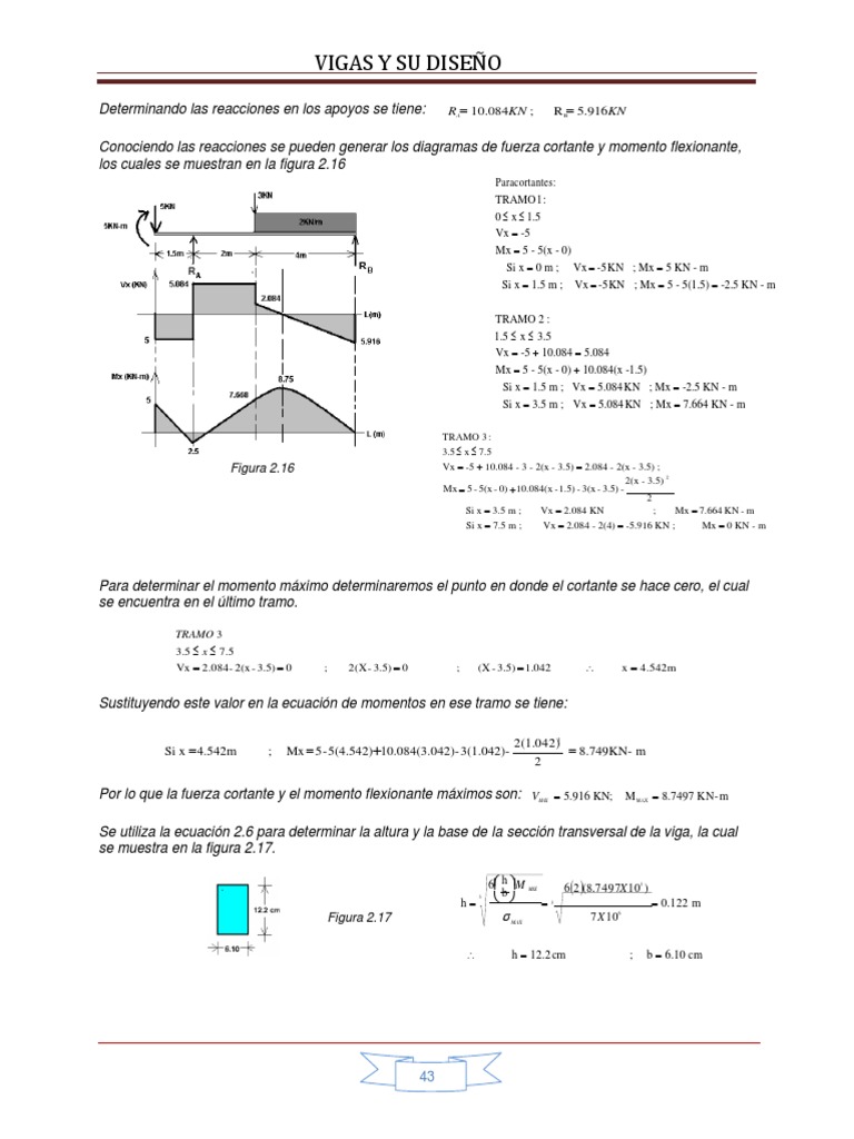 Análisis y diseño de vigas compuestas mediante la transformación a ...