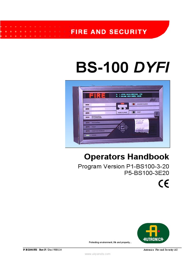 BS 100 Manual PDF | Download Free PDF | Security Alarm | Equipment