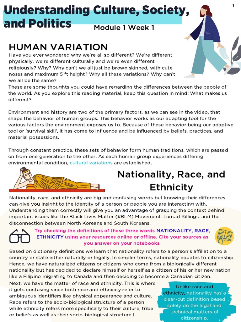 Understanding Human Variation: Exploring Concepts of Nationality, Race ...