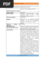 Ficha Técnica del Test Shipley-2 | PDF