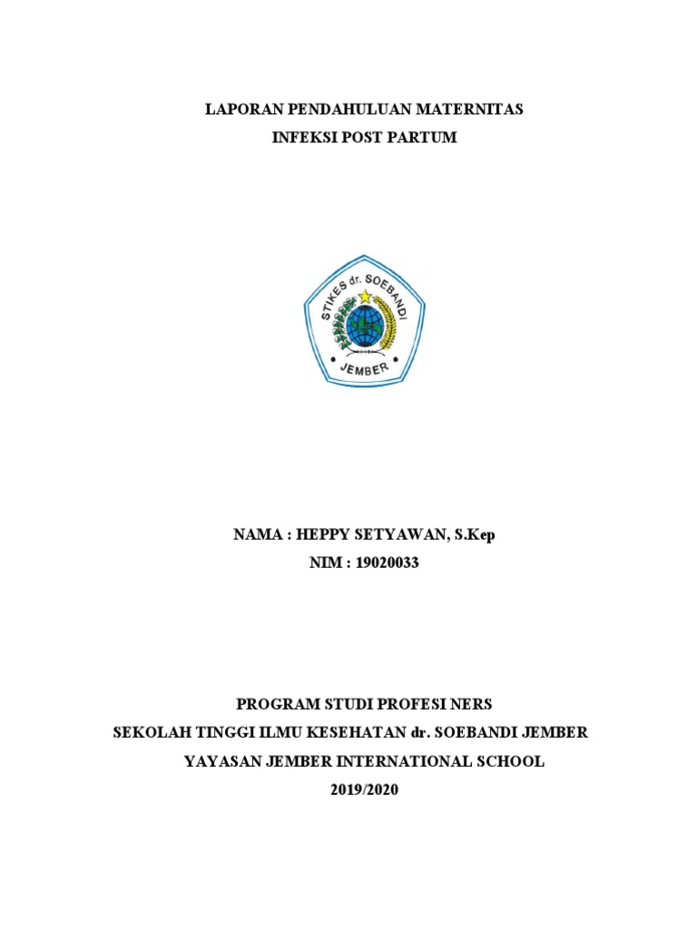 LP Infeksi Post Partum Dan Pathway | PDF