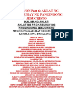 Mga Mainam Na Orasyon | PDF