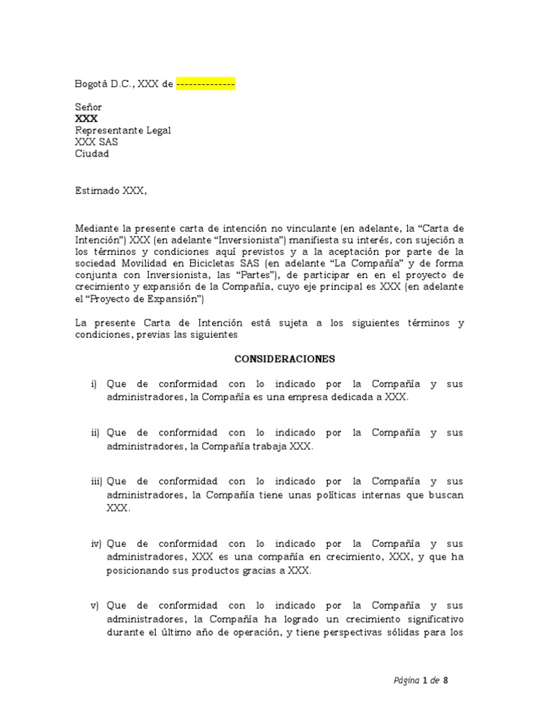 Modelo Loi | PDF | Compartir (Finanzas) | Inversiones