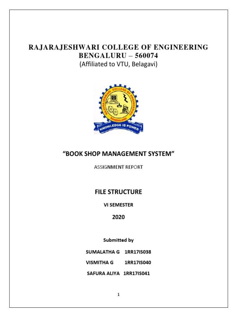 BMS Report | PDF | Feasibility Study | Databases