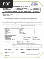 TANGEDCO Temporary Connection Application | PDF | Electric Power ...