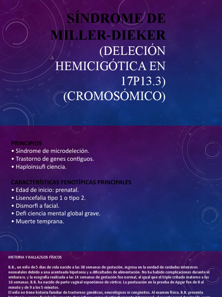 Síndrome de Miller-Dieker | PDF | Especialidades Medicas | Biología