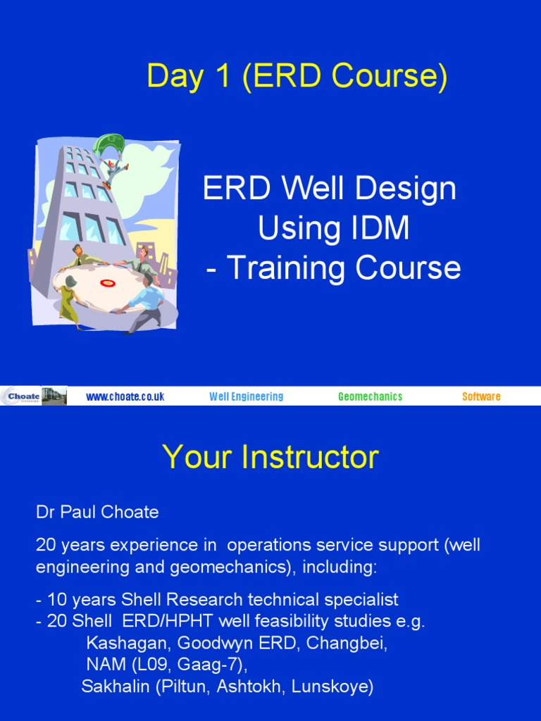 Day 1 Advanced IDM-ERD | PDF | Casing (Borehole) | Drilling Rig