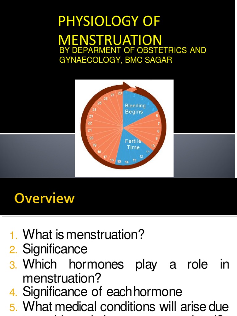 Final PPT-1 PDF | PDF | Menstrual Cycle | Menstruation