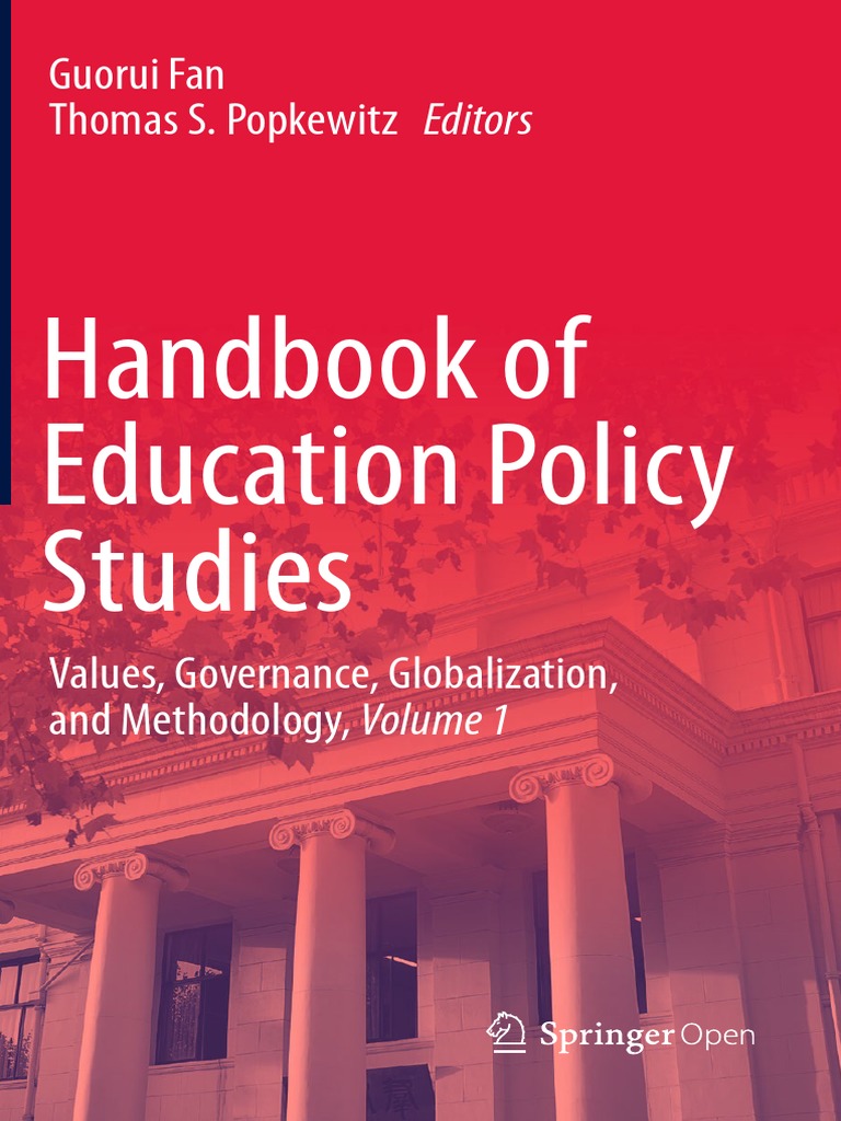 2020 Book HandbookOfEducationPolicyStudi | PDF | Education Reform ...