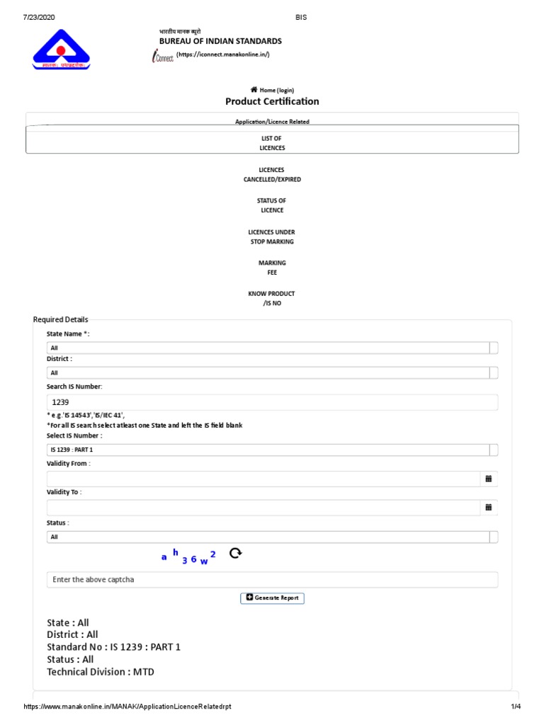 IS 1239 Part 1 - 2 | PDF | Economy Of India
