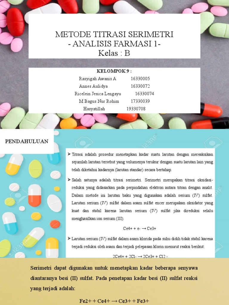 Metode Titrasi Serimetri - Kelompok 9 | PDF