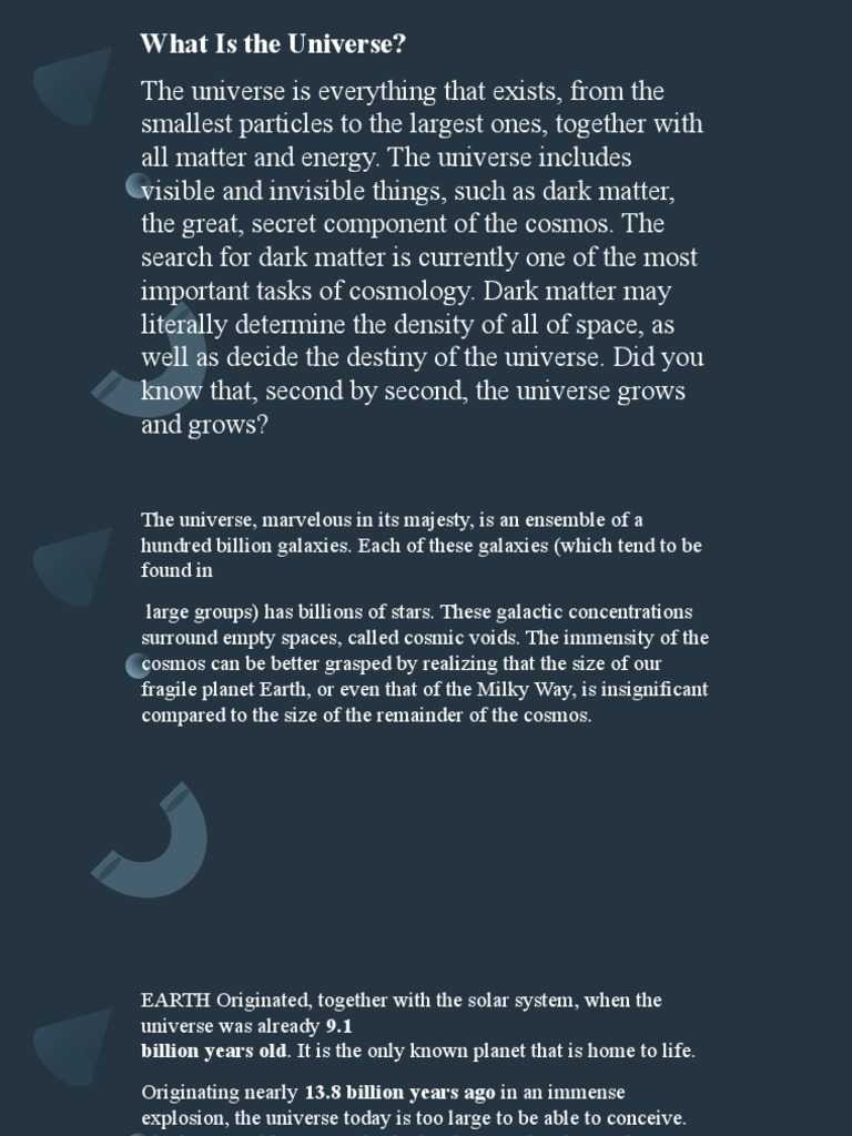 Earth Science Lesson 1 | PDF | Stars | Milky Way