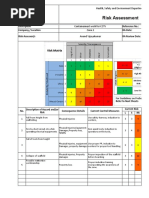Gas Cylinders Risk Assessment | PDF | Risk | Injury