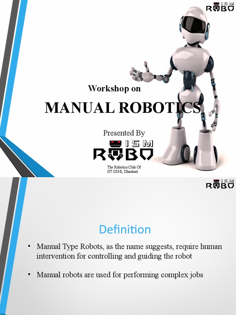 Manual Robotics 1 | PDF | Electric Motor | Actuator