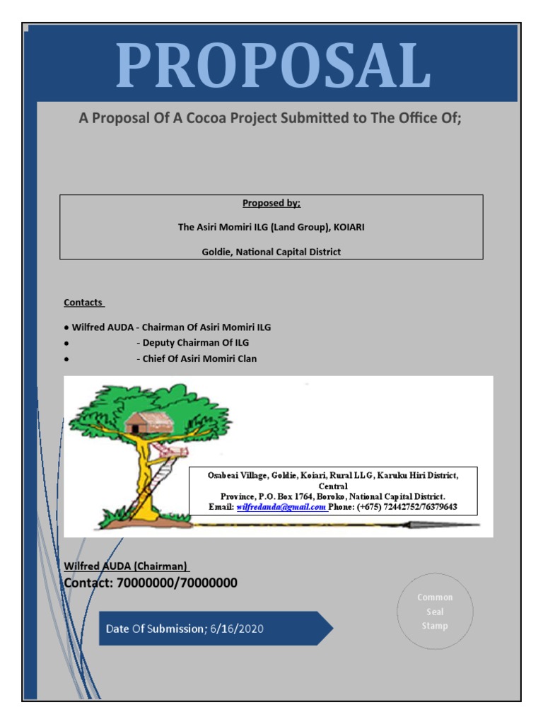 Cocoa Project Proposal | PDF