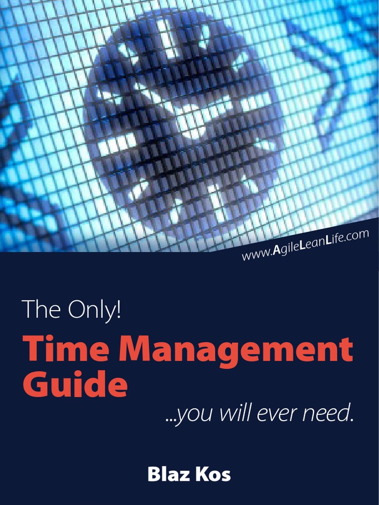 The Only!: Time Management Guide | PDF | Startup Company | Small ...