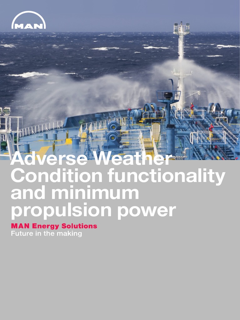 Adverse Weather Condition Functionality and Minimum Propulsion Power ...