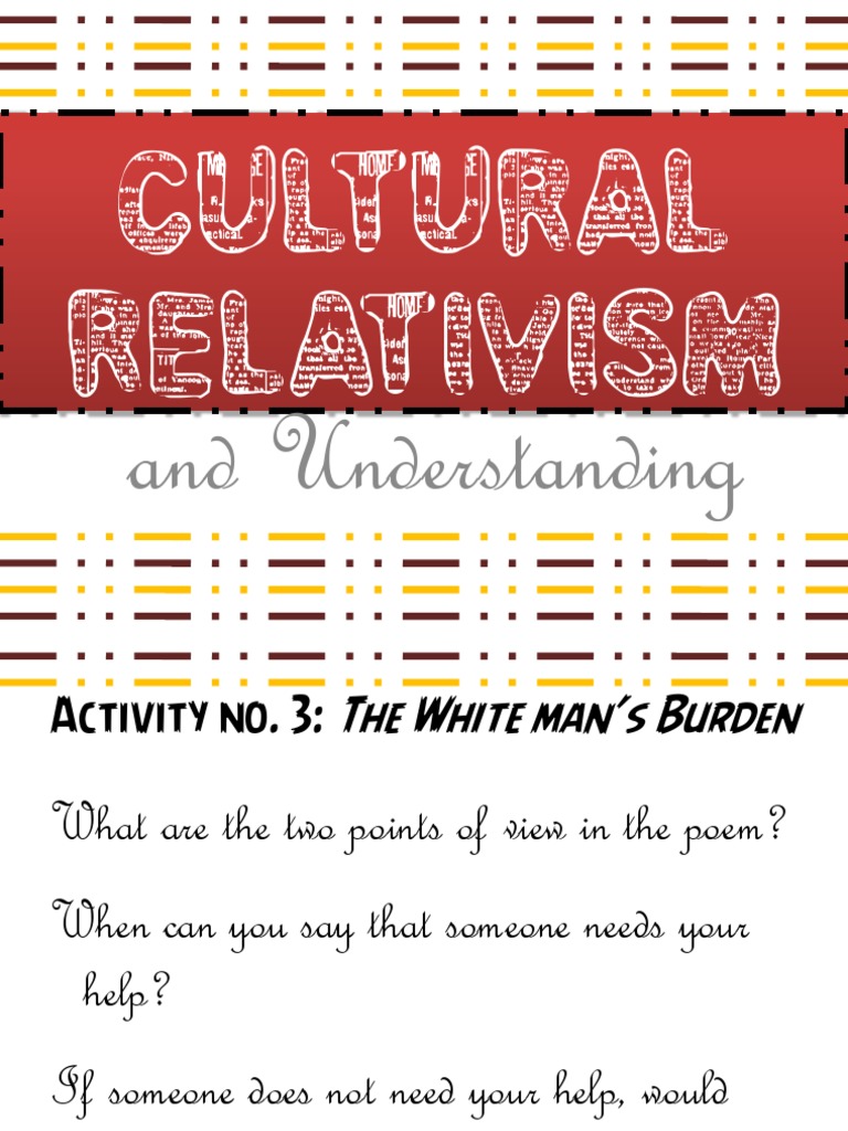 The White Man's Burden | PDF