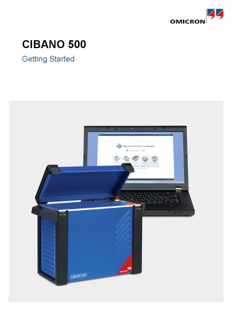 CIBANO 500 Getting Started ENU | PDF | Electrical Connector | Mains ...