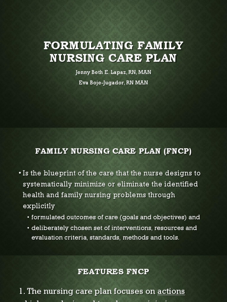 Formulating FNCP PDF | PDF | Hygiene | Nursing
