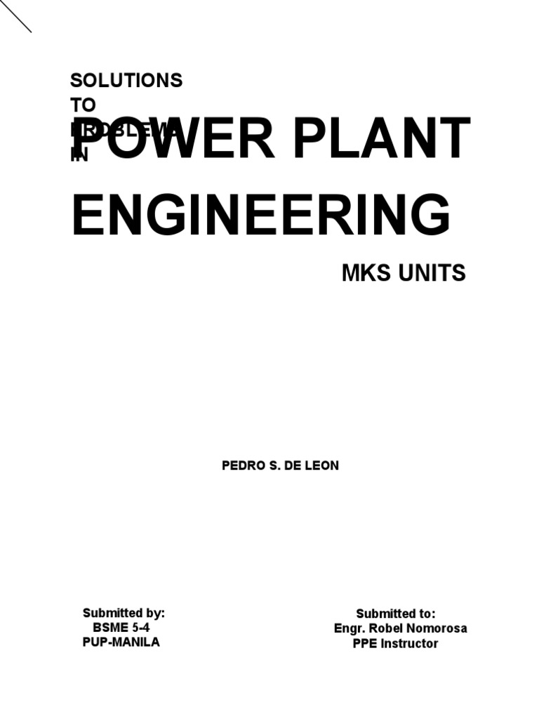 Power Plant Engineering | PDF | Watt | Depreciation