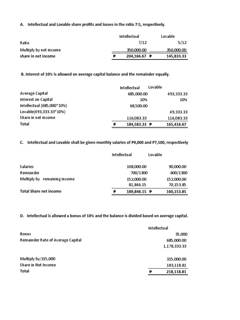 MIDTERM | PDF | Interest | Income Statement