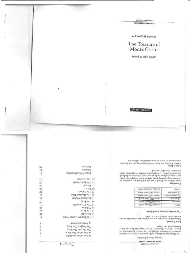 The Treasure of Monte Cristo PDF | PDF